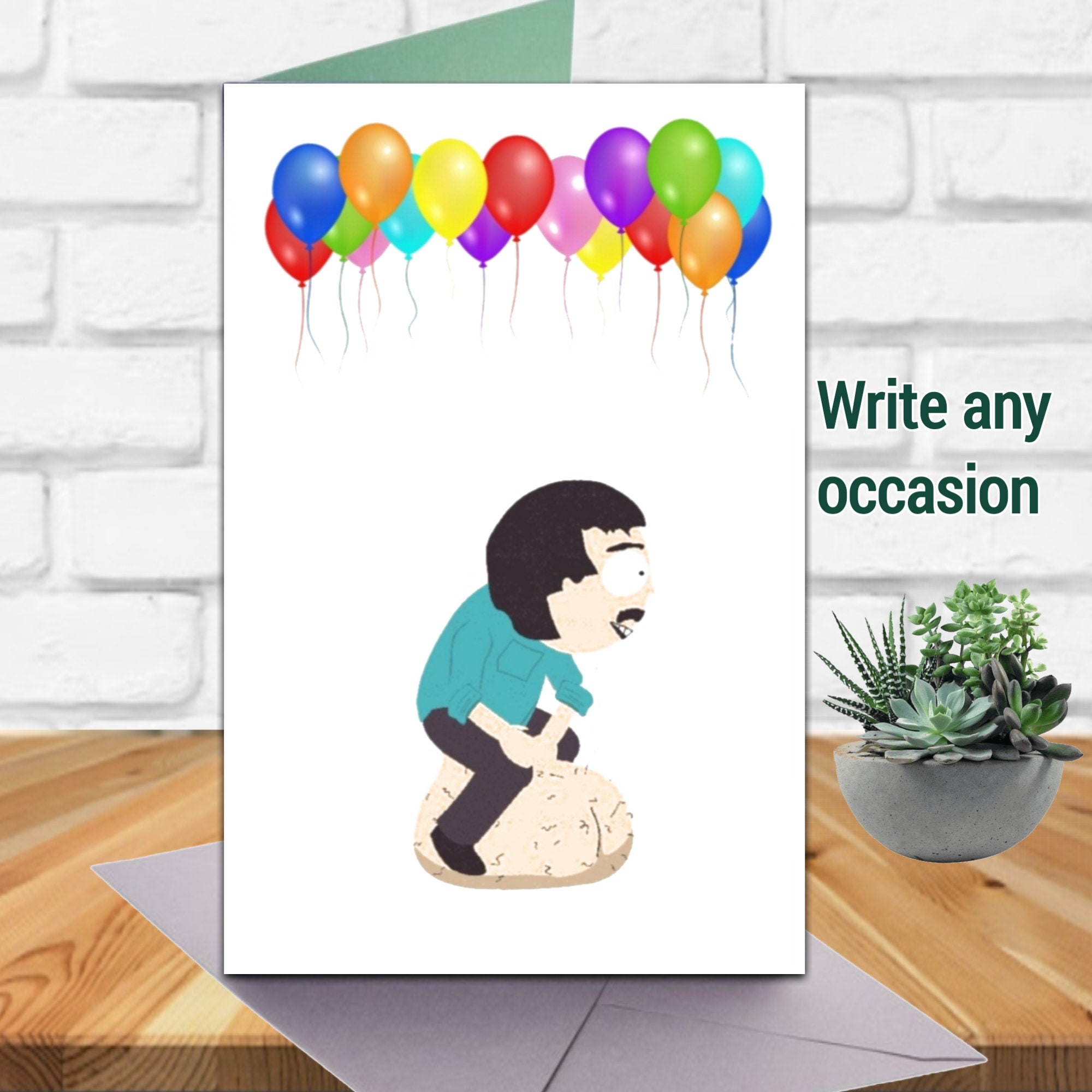 South Park Birthday Card