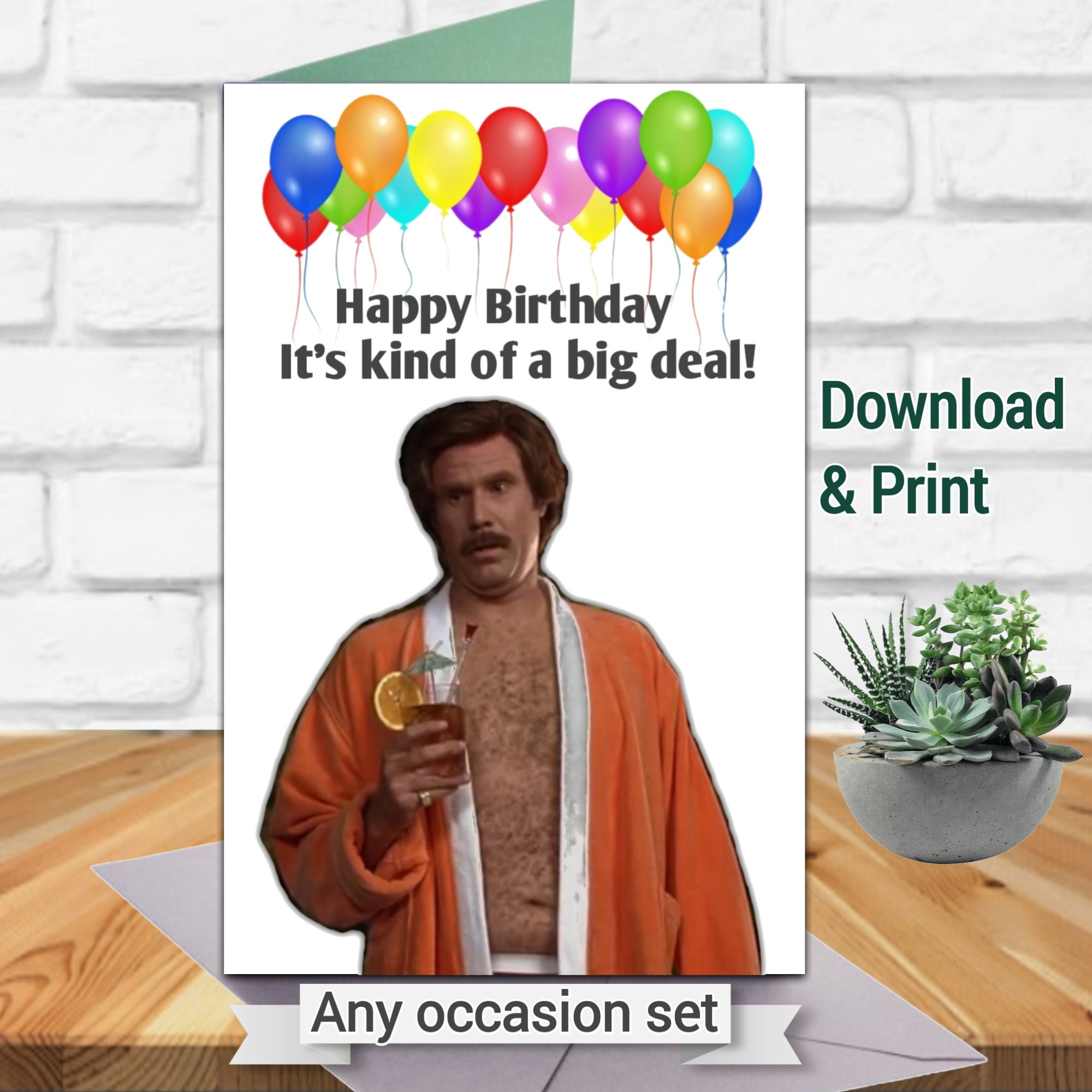 Anchorman Birthday Memes