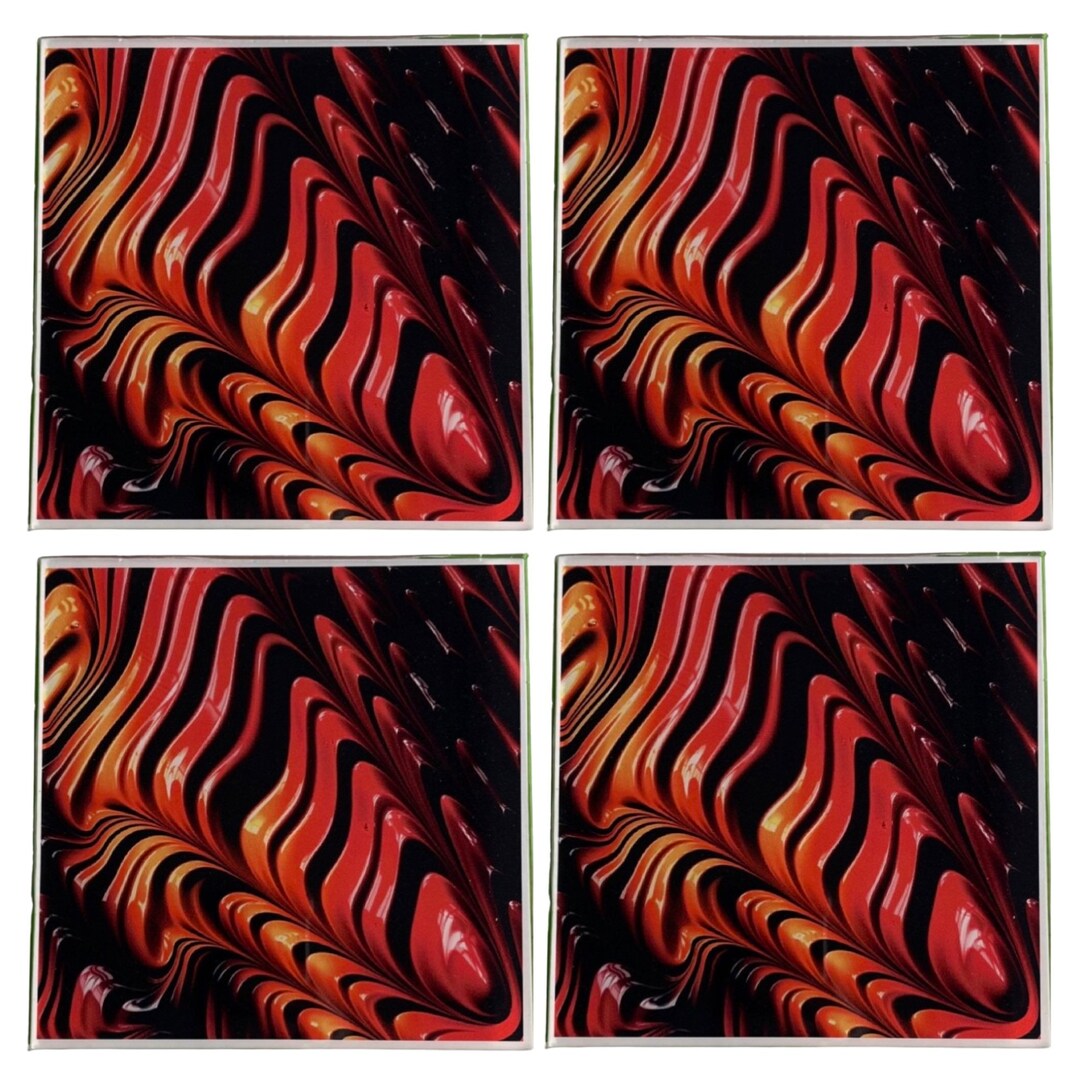 Mosaic Epoxy Tiles • Mural Tile Art Epoxy Resin Kitchen Bathroom Wall ...