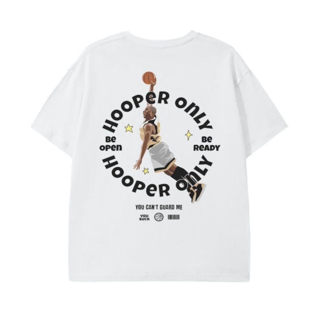 Hooper Only Tshirt, Basketball Design Shirt, Perfect Gift for Christmas ...