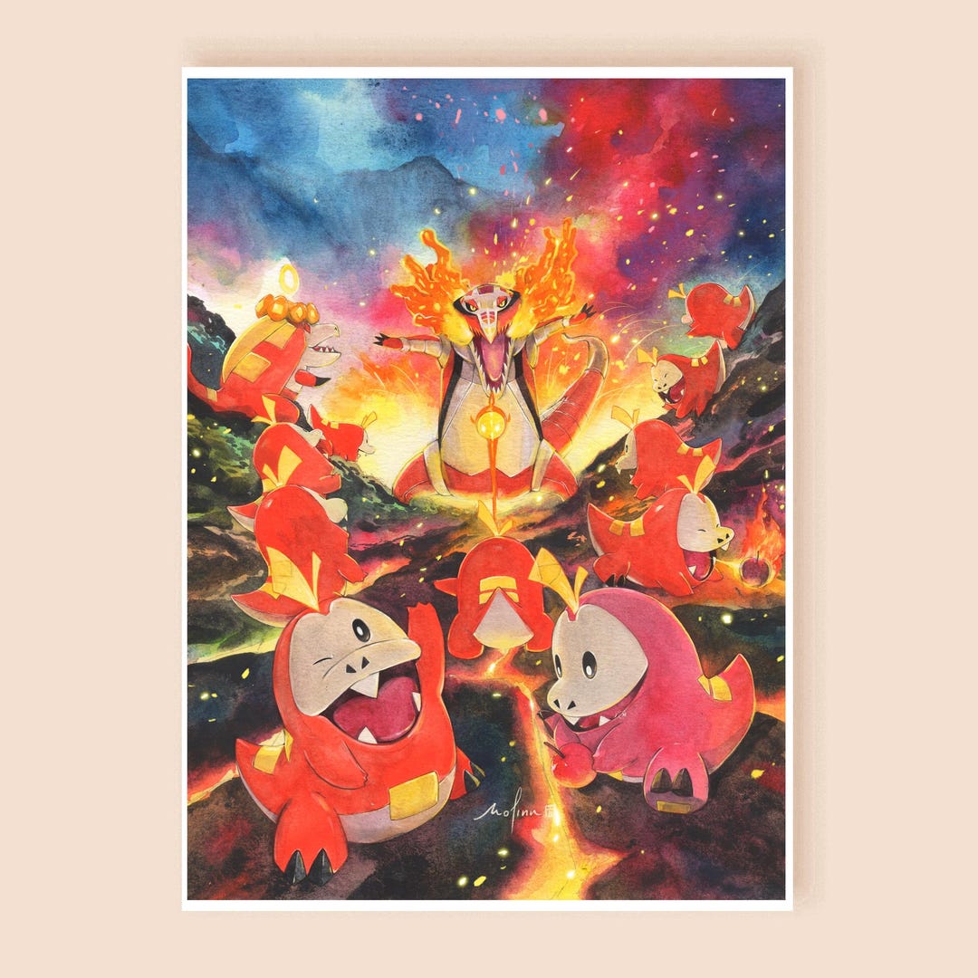 Fuecoco Community Day - Etsy