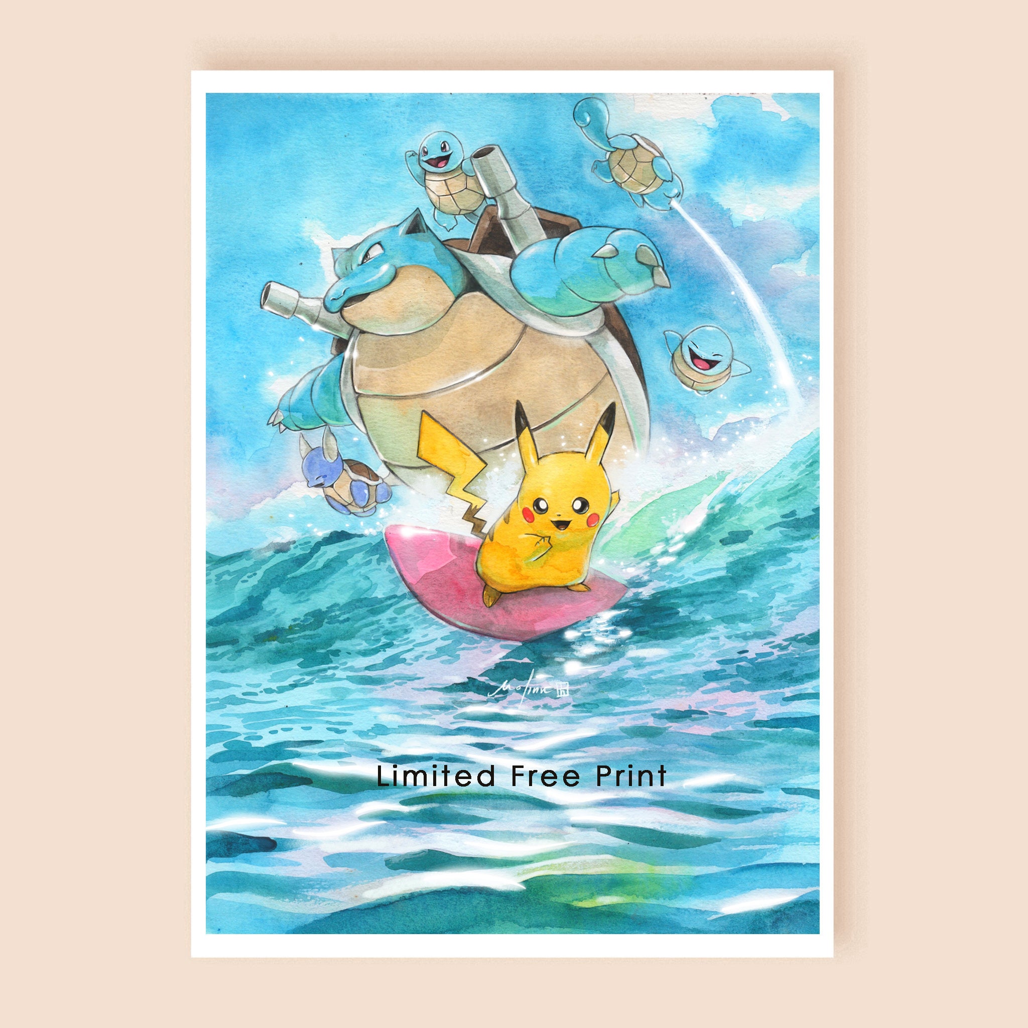 Blastoise Line Bundle - Etsy