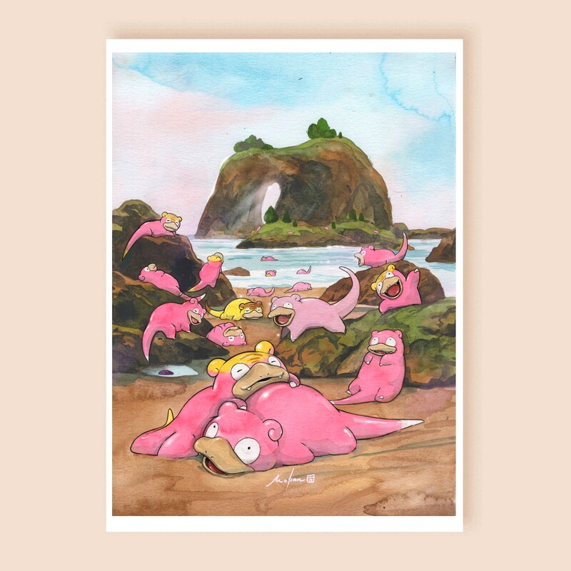 Slowpoke - Etsy