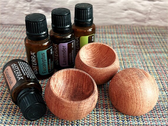 Wood Essential Oil Diffuser Natural Wood Diffuser Car - Etsy