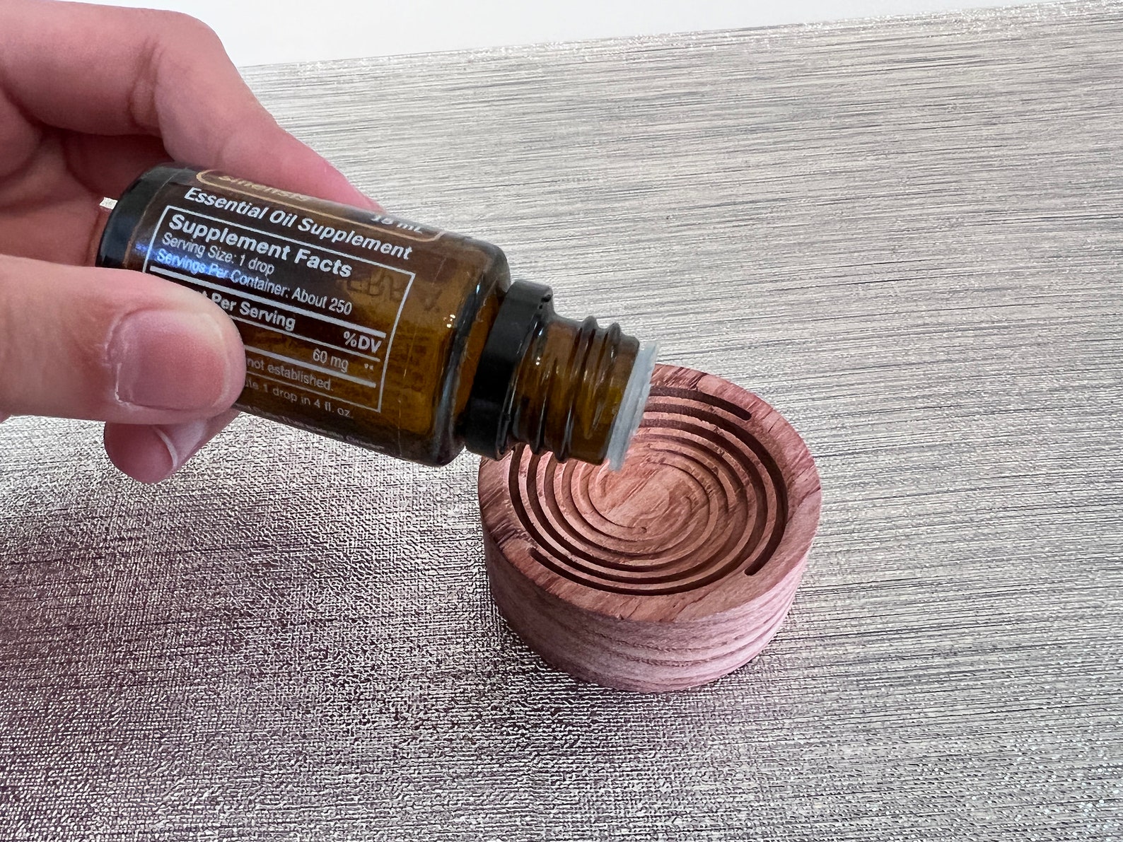 Wooden Essential Oil Diffuser for Desk, Wood Reed Diffuser, Car ...