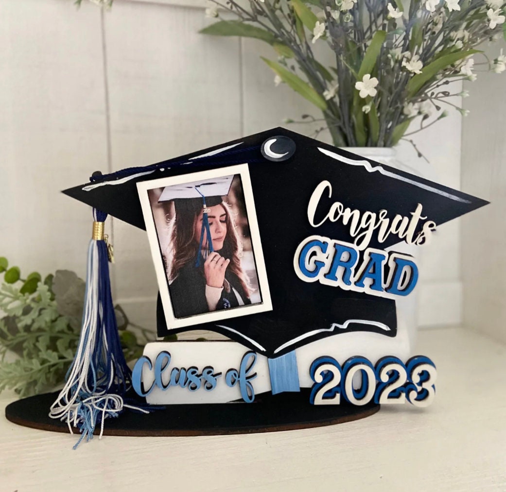 Graduation Hat Picture Frame - Etsy