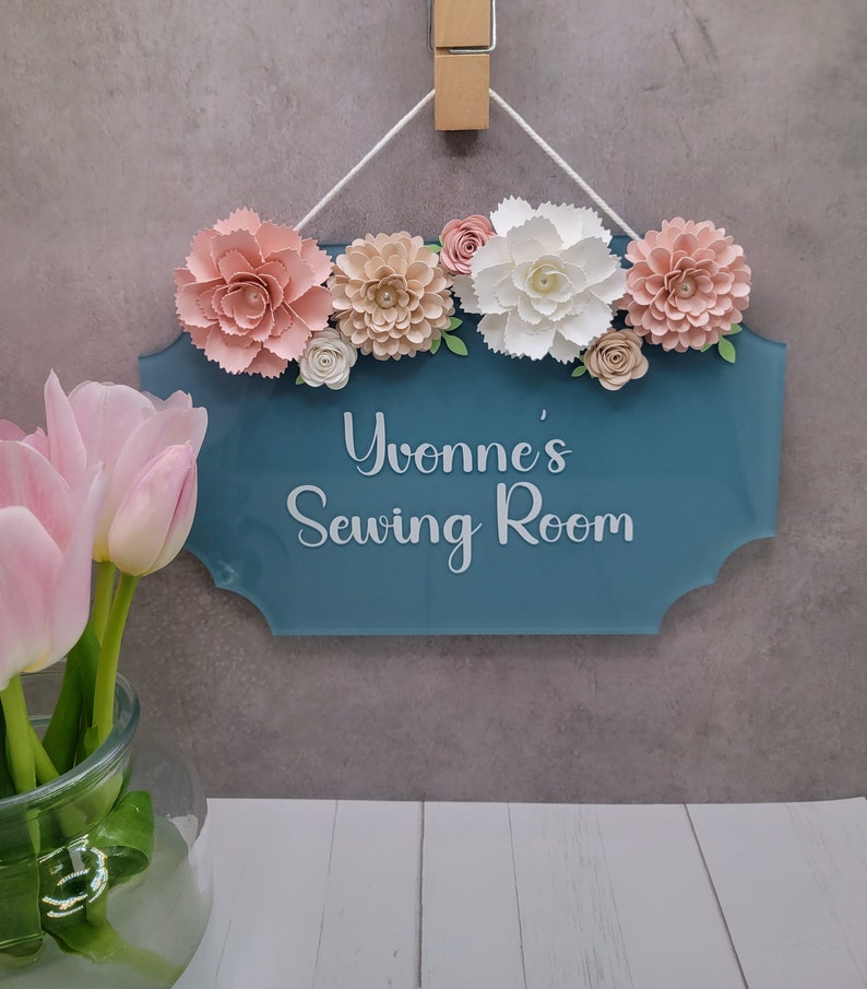 Acrylic Hanging Sign Custom and Personalized Sign Name Sign - Etsy