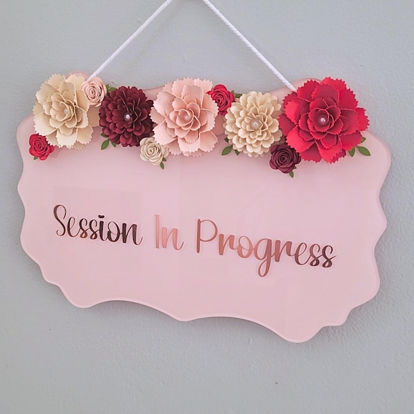 In Session Sign - Etsy