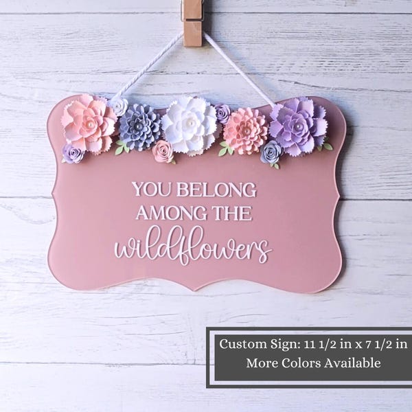 Acrylic Hanging Sign - Etsy