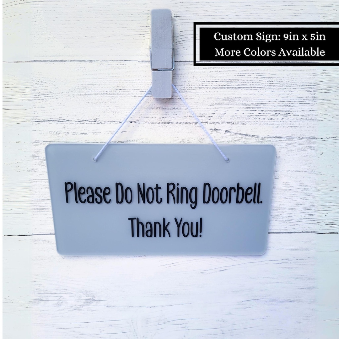 Custom Acrylic Hanging Sign, You Add Your Own Words - Etsy