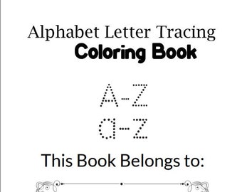 27 Spanish Printable Alphabet Letter Tracing Worksheets, Instant ...