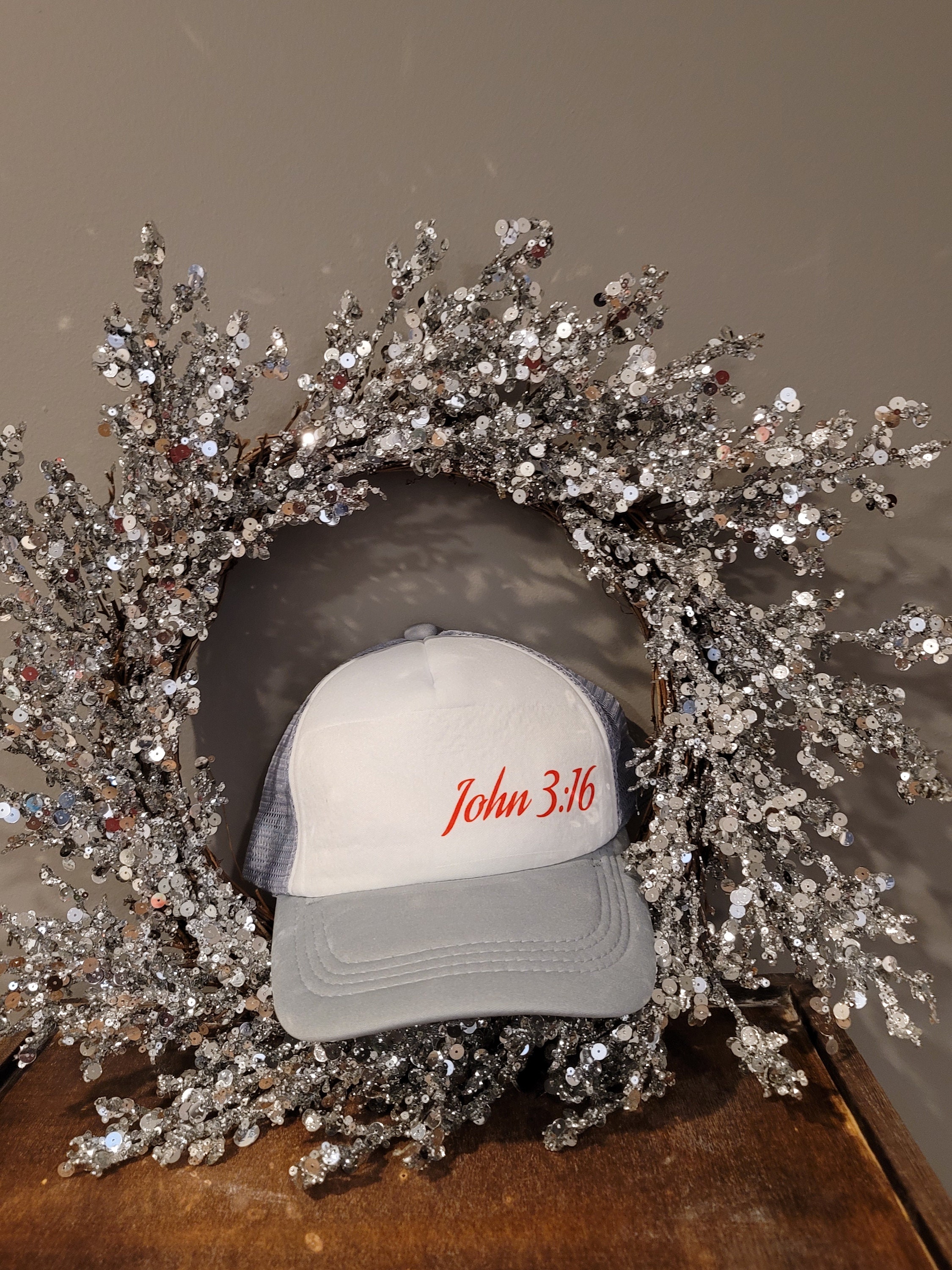 John 3:16 Bible Verse Hat Snap Back Cap One Size Fit Most Adults ...