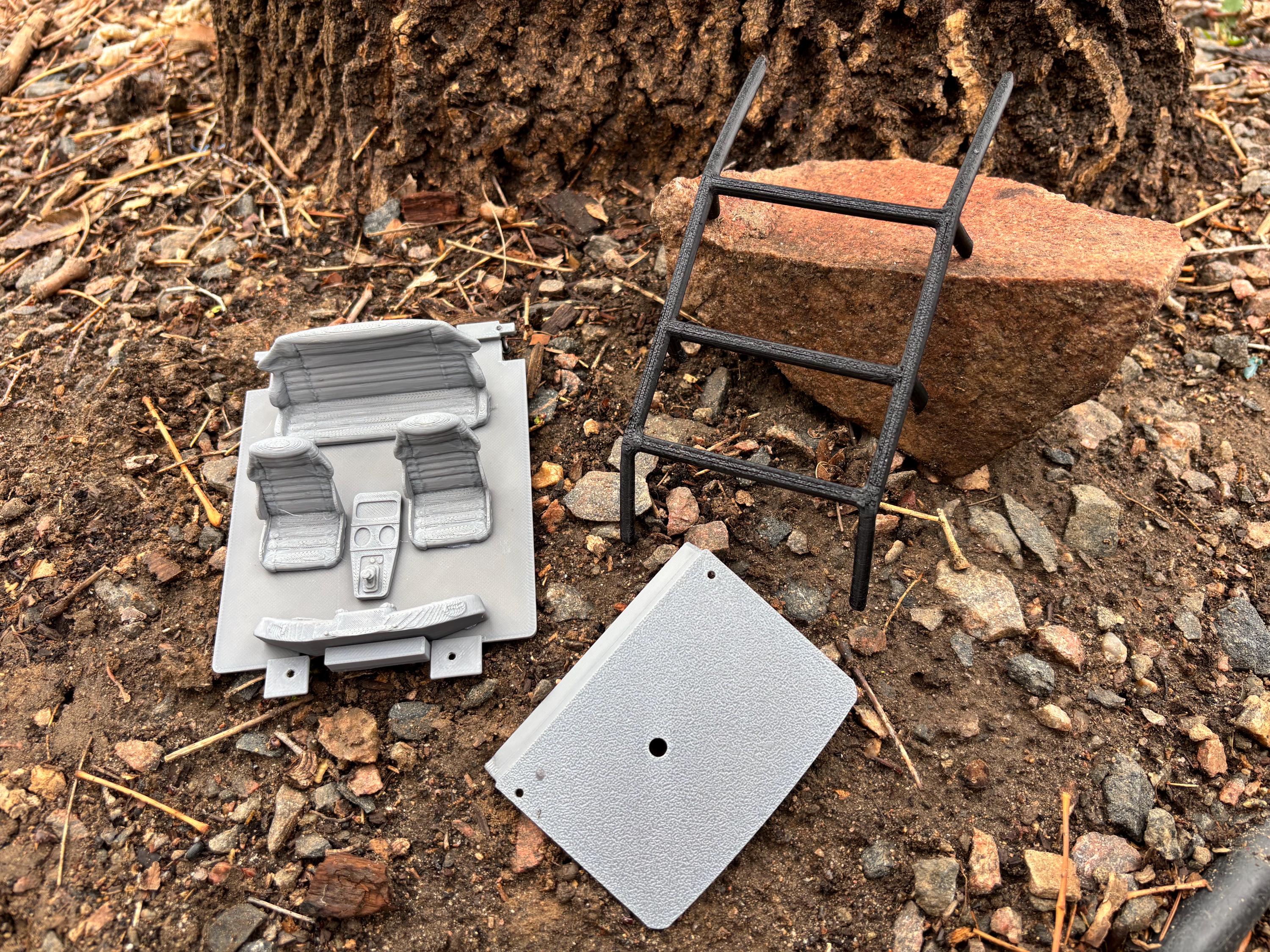 Traxxas TRX4M Roll Cage Interior Insert - Works With Bronco - 3d ...