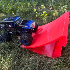 3D Printed RC Car Ramp: Modular Stunt Track for 1/18 Scale LMT Mini - Etsy