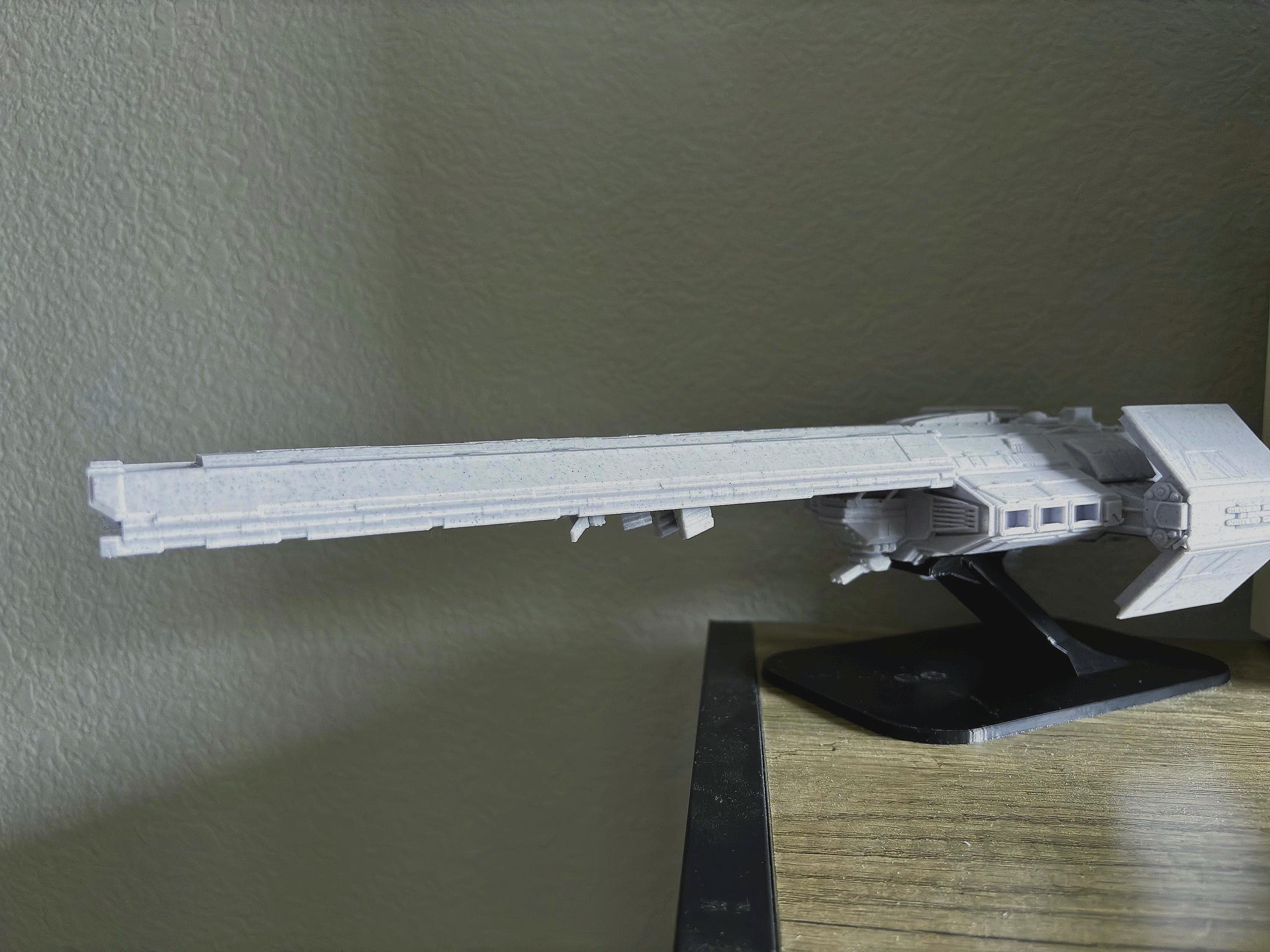 Super Destroyer Model | 3D Printed Space Ship | Super Earth | Gaming ...