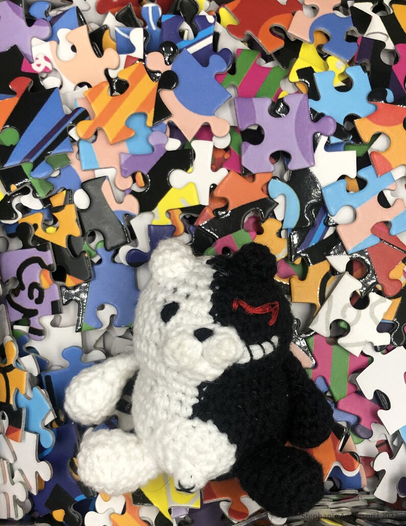 Monokuma Crochet Pattern PDF Download - Etsy