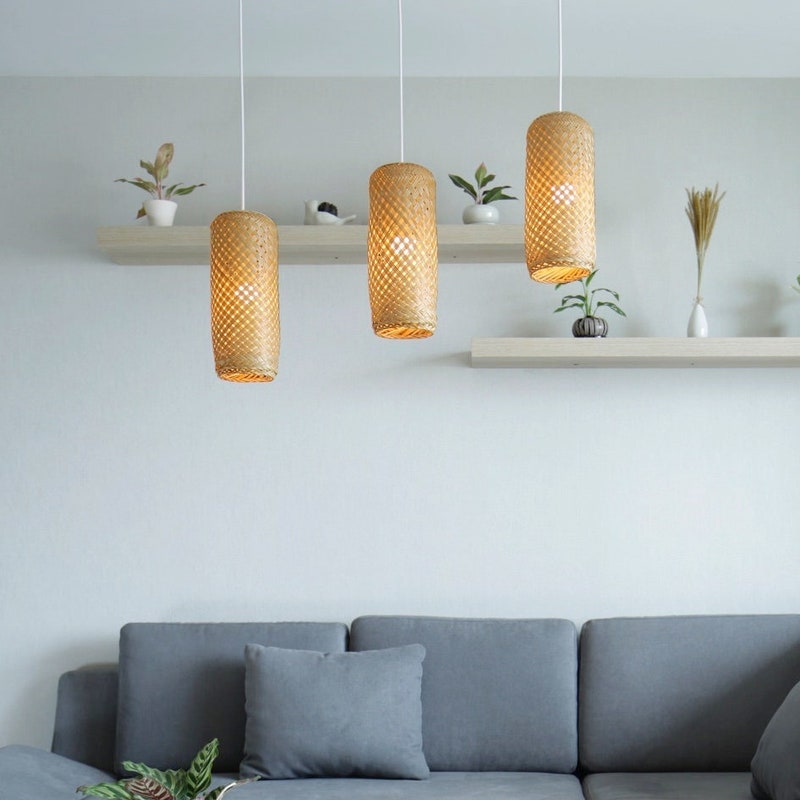 Bamboo Lights - Etsy