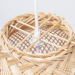 Extra Large Bamboo Pendant Light 1.10m, Bohemian Decor, Oversize ...