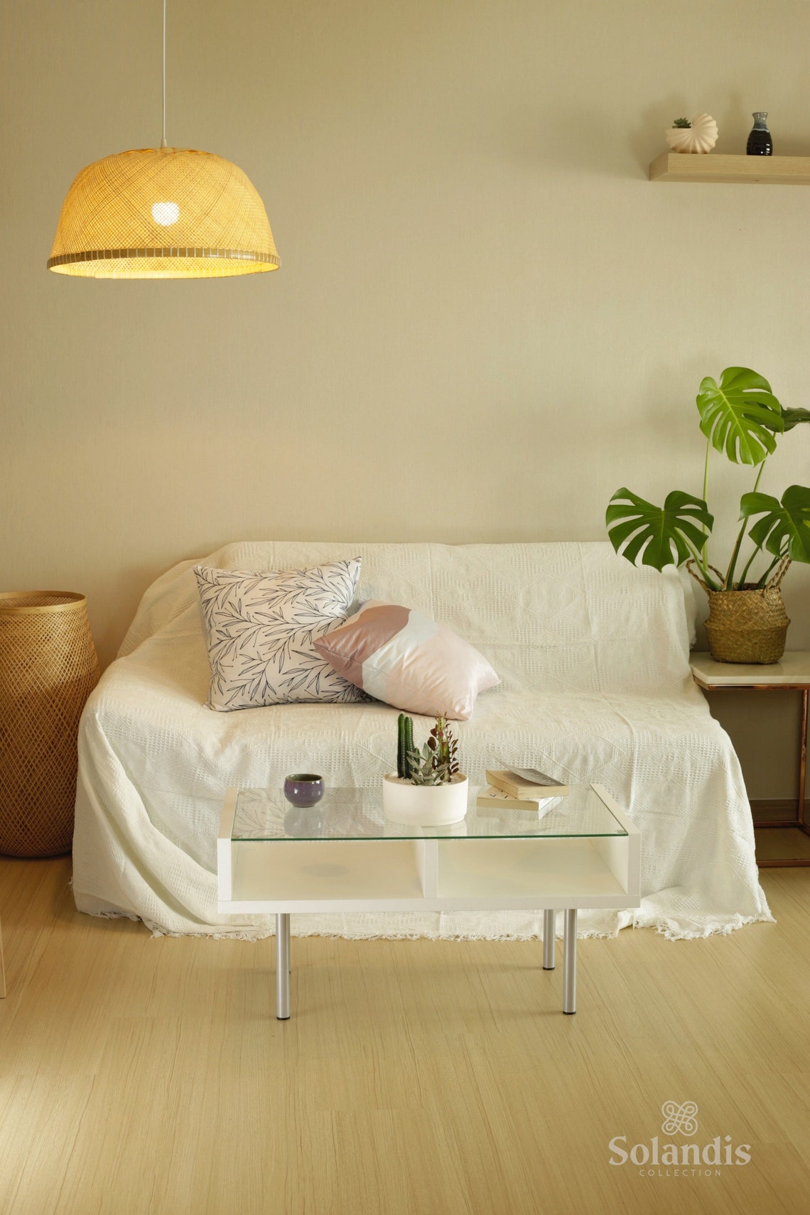 Bamboo Pendant Light Traditional Basket Ceiling Light - Etsy