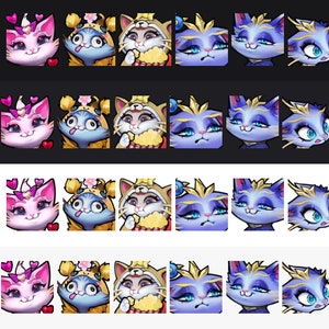 Yuumi Emotes League of Legends Discord Twitch TV Youtube Yuubee ...