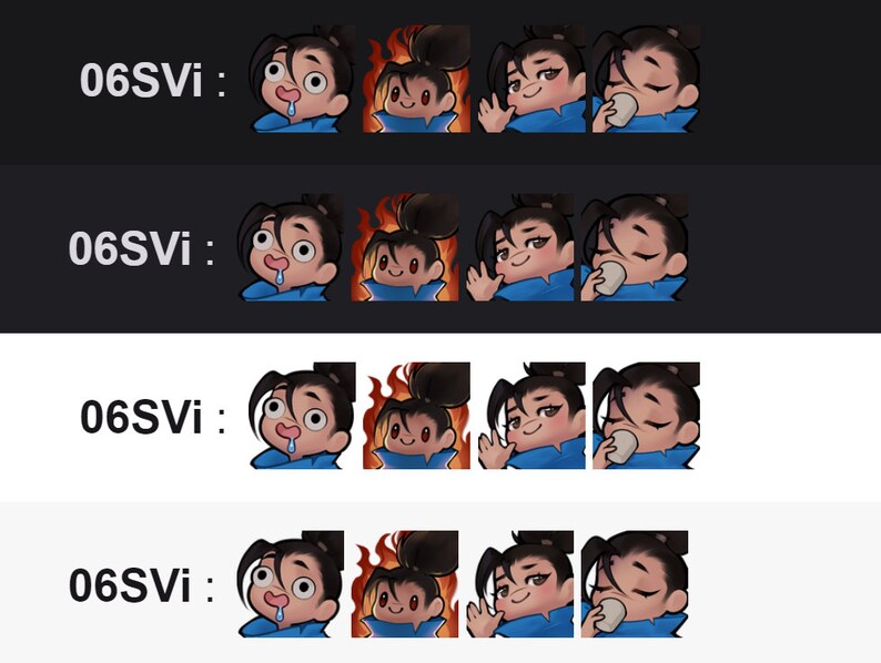 Yasuo Emotes League of Legends for Twitch Discord Youtube Chibi Cute ...
