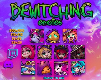 Cute Ahri Emotes League of Legends Discord Twitchtv Youtube - Etsy