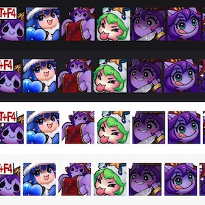 Lulu Emotes League of Legends for Twitch Discord Youtube Cute Silly - Etsy