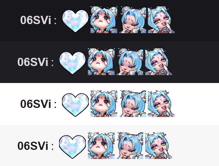 Immortal Journey Sona PRESTIGE Emotes Twitch Discord pronto para usar ...