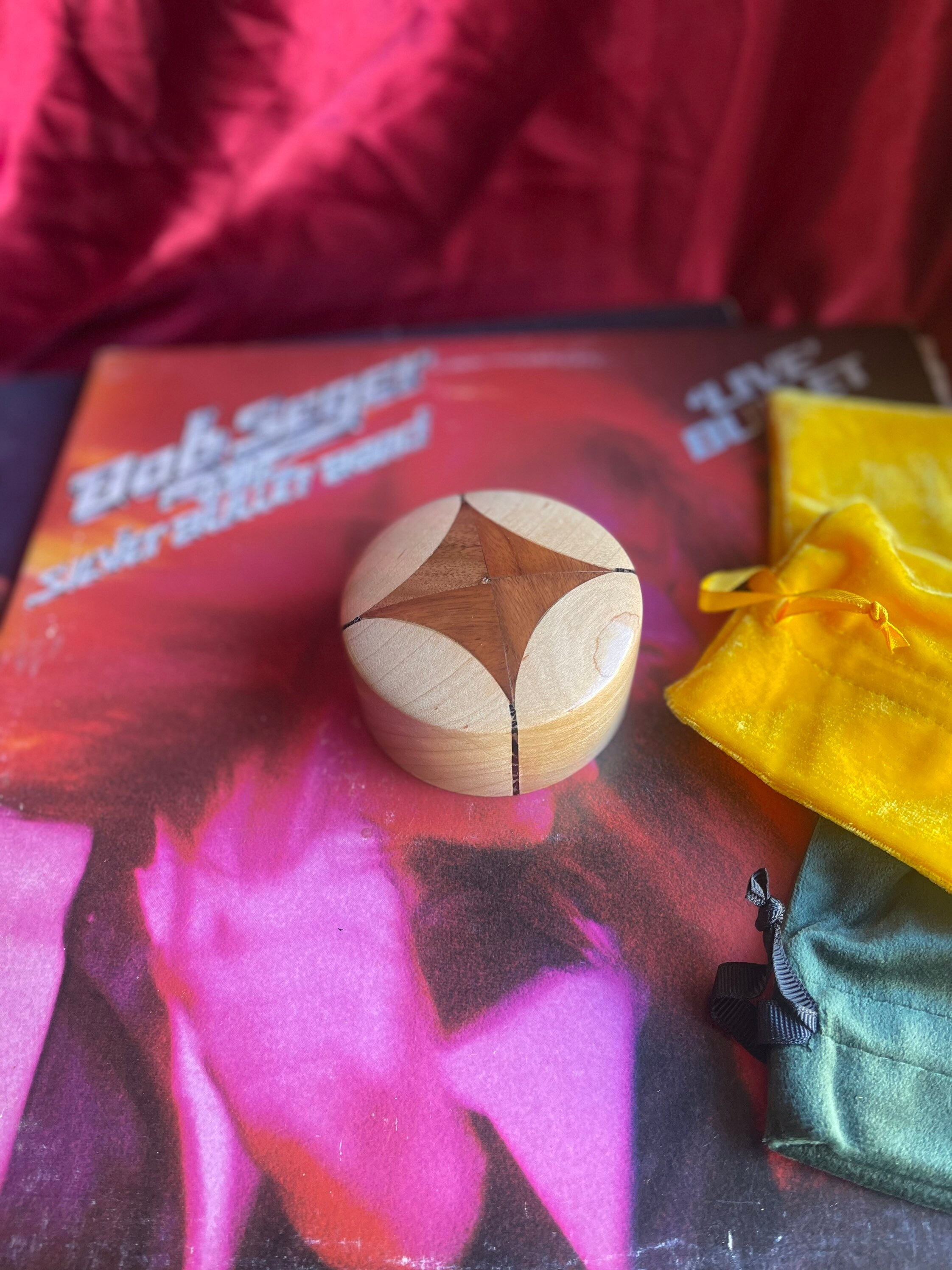 Handmade Hardwood Record Crown, Record Weights, Record Stabilizer - Etsy