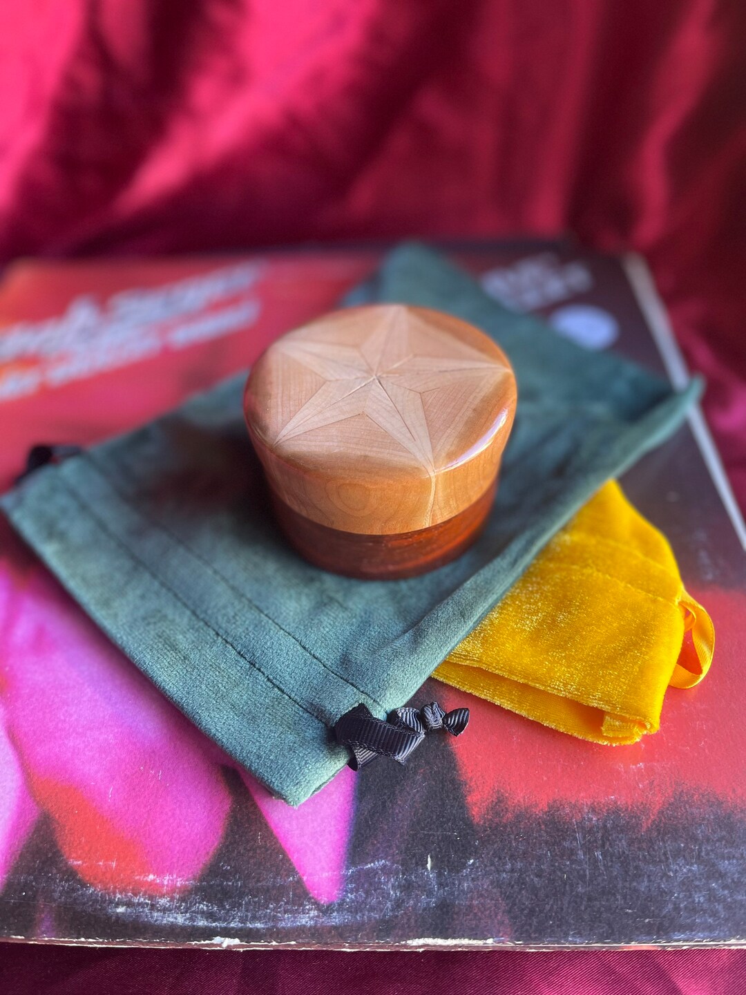 Handmade Hardwood Record Crown, Record Weights, Record Stabilizer - Etsy