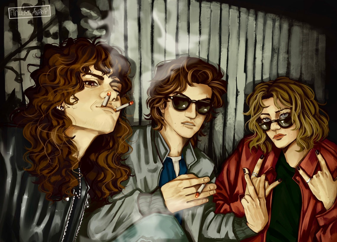 Smile /stranger Things Fanart Print - Etsy