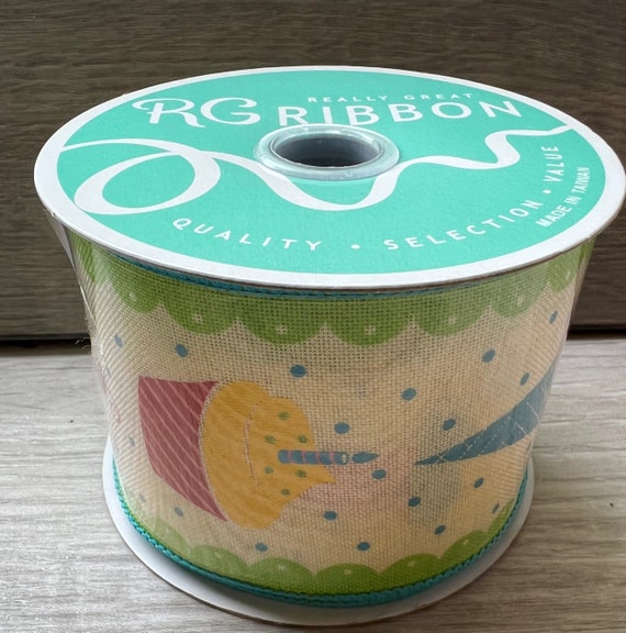 Cupcakes and Ice Cream Wired Ribbon-sweet Summer Ribbon Ice - Etsy