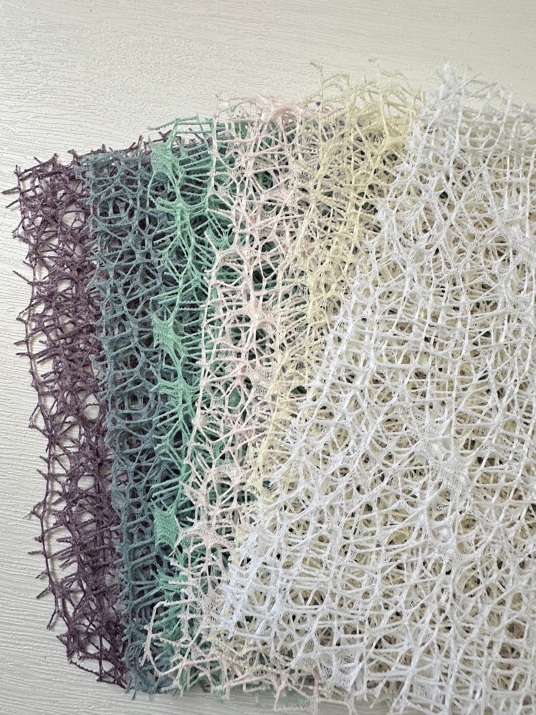 12 Pcs Set, Irregular Mesh, Journal Supplies, Scrapbook, Junk Journal ...