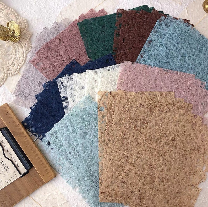 10 Sheet, Special Texture Scrapbook Paper Assorted Set, Collage ...
