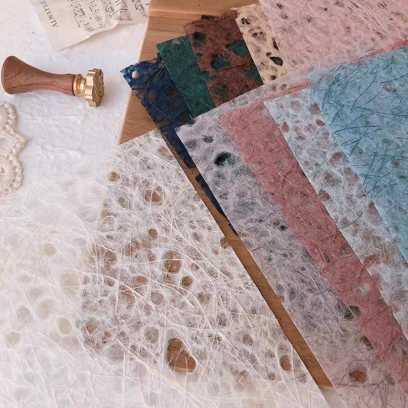 10 Sheet, Special Texture Scrapbook Paper Assorted Set, Collage ...