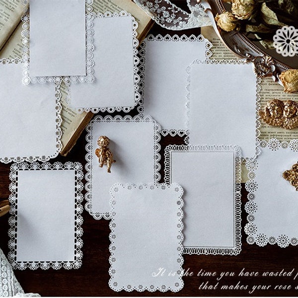Lace Scrapbook Paper - Etsy