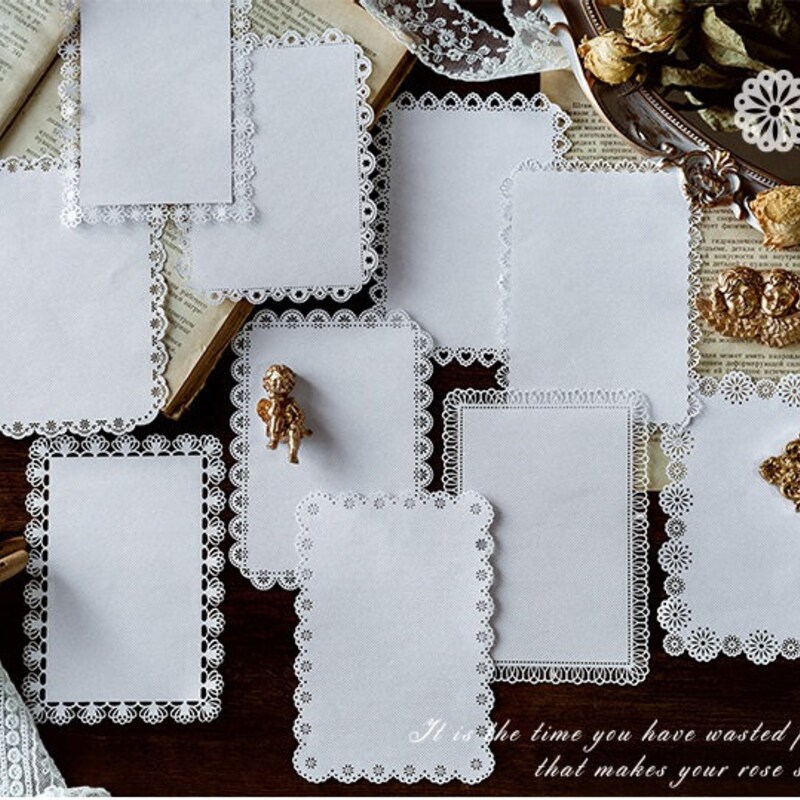 Lace Scrapbook Paper - Etsy