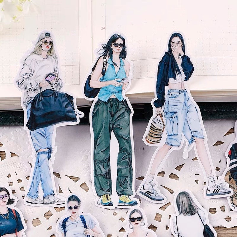 Fashion Stickers - Etsy