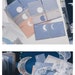 Night Blue Moon Theme Collage Kit, Scrapbooking, Collage, Crafting ...