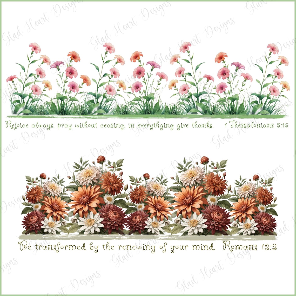 Bible Verse Clipart Borders Christian Scripture Quotes Inspirational ...