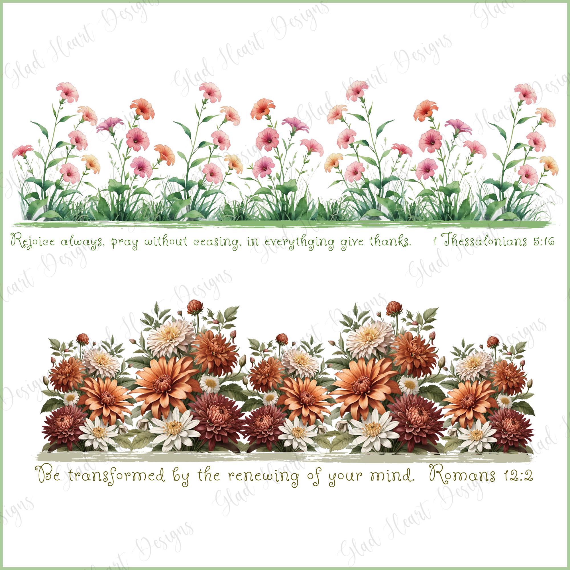 Bible Verse Clipart Borders Christian Scripture Quotes Inspirational ...