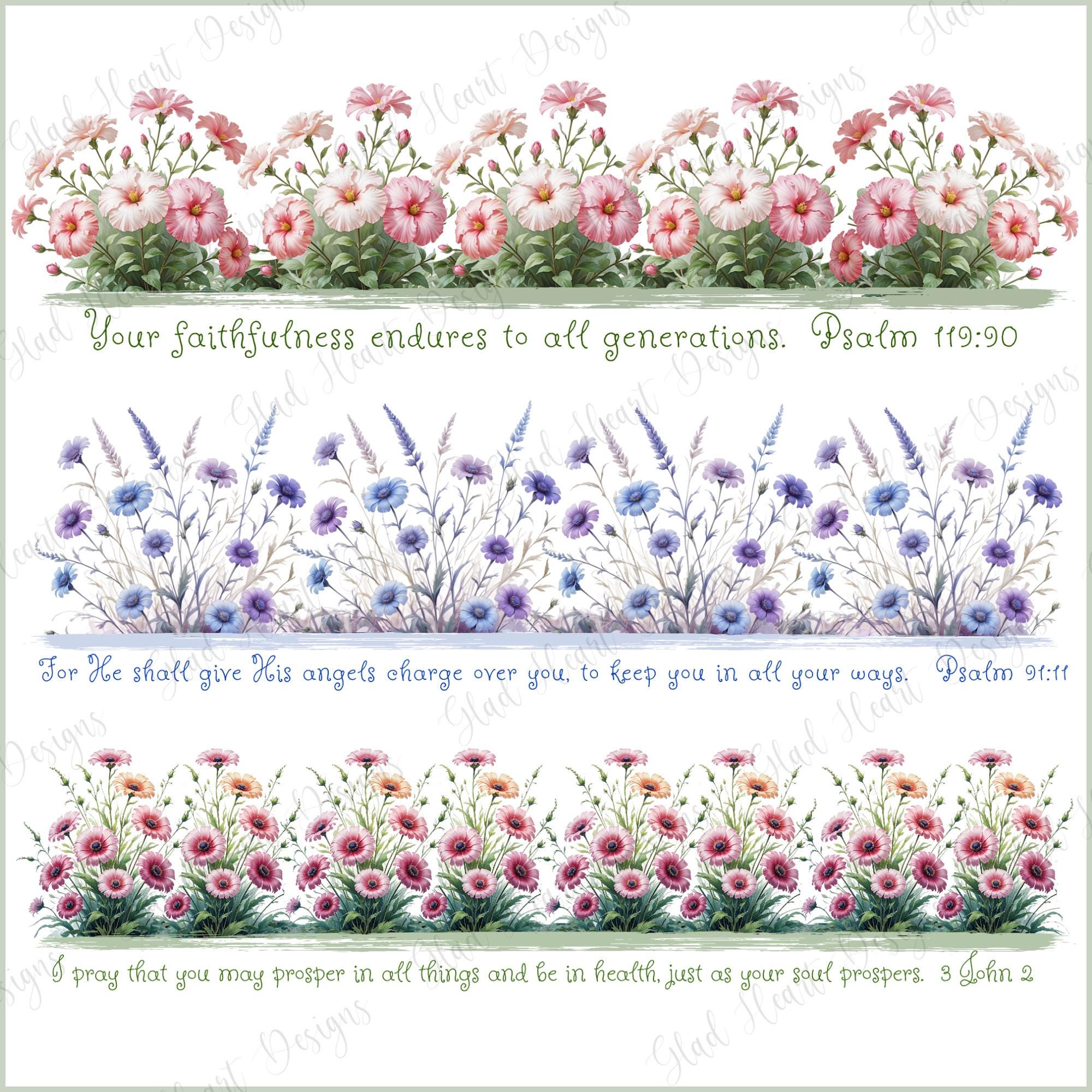Bible Verse Clipart Borders Christian Scripture Quotes Inspirational ...