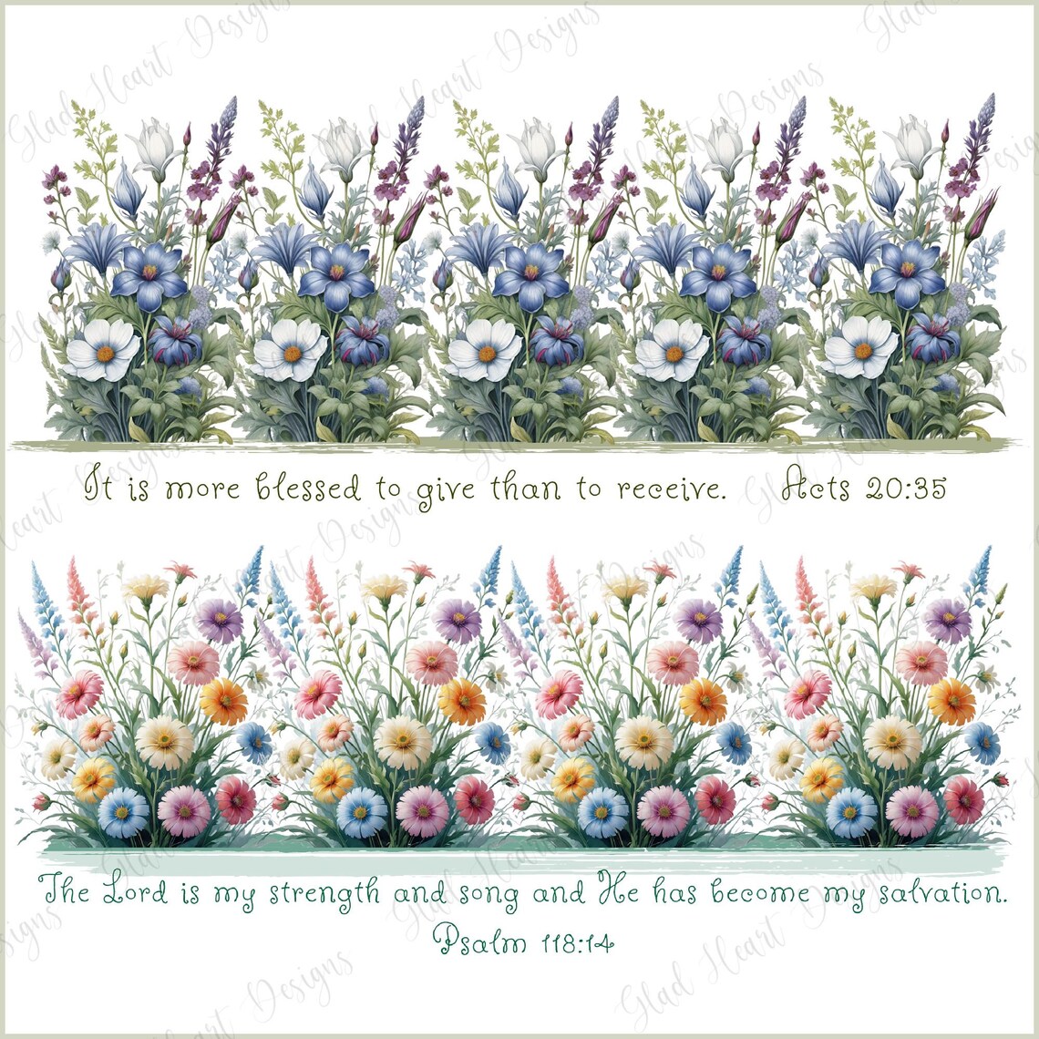 Bible Verse Clipart Borders Christian Scripture Quotes Inspirational ...