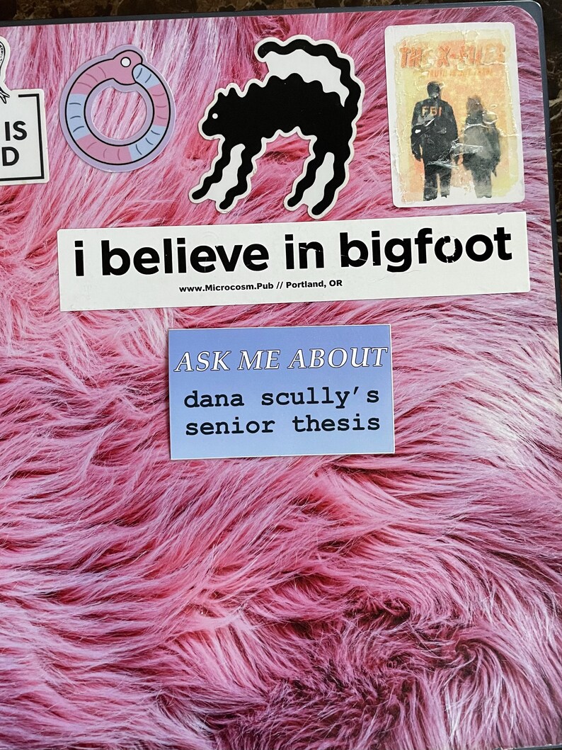 Senior Thesis Scully X-files Sticker - Etsy