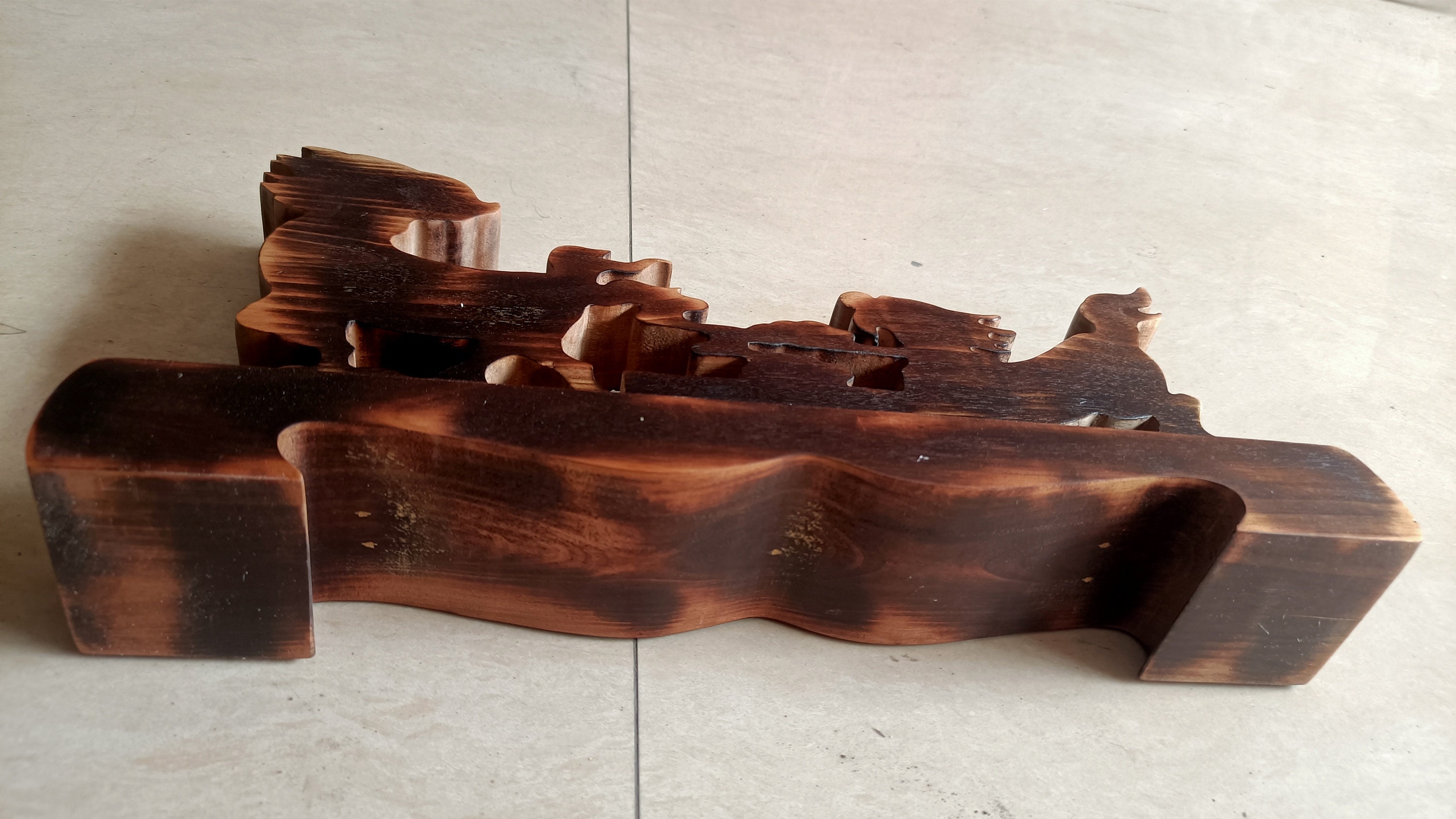 Handmade Solid Wood Sword Stand Knife Stand Samurai Sword - Etsy