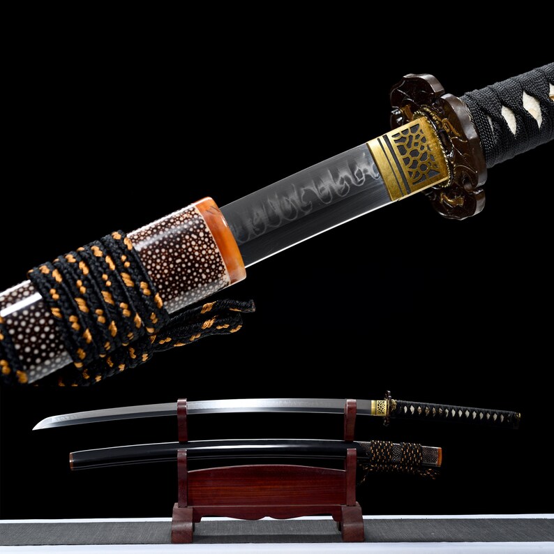 Handmade High-end Katana Japanese Samurai Swords Real Sword T10 ...
