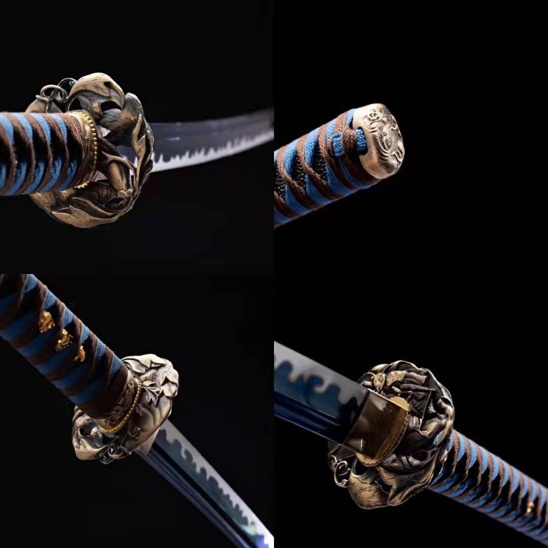 Samurai Sword Japanese Katana Real Katana Handmade 1090 - Etsy