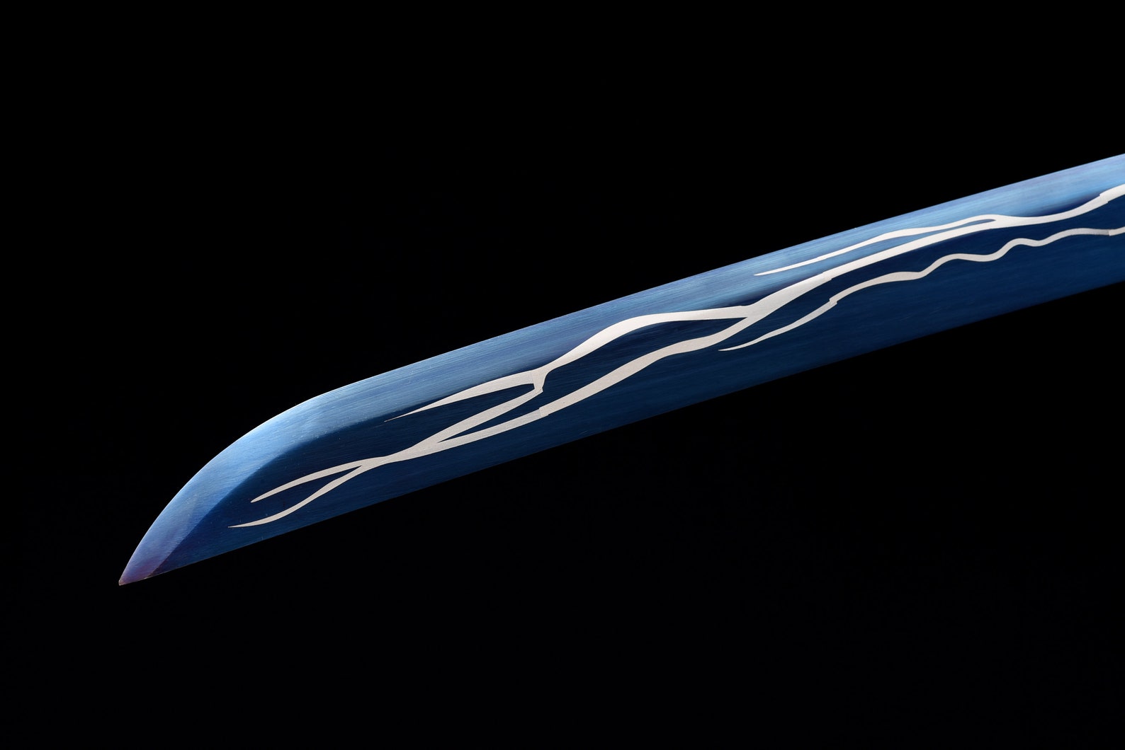 Embroidered Spring Sword,full Tang Samurai Sword Japanese Katana ...