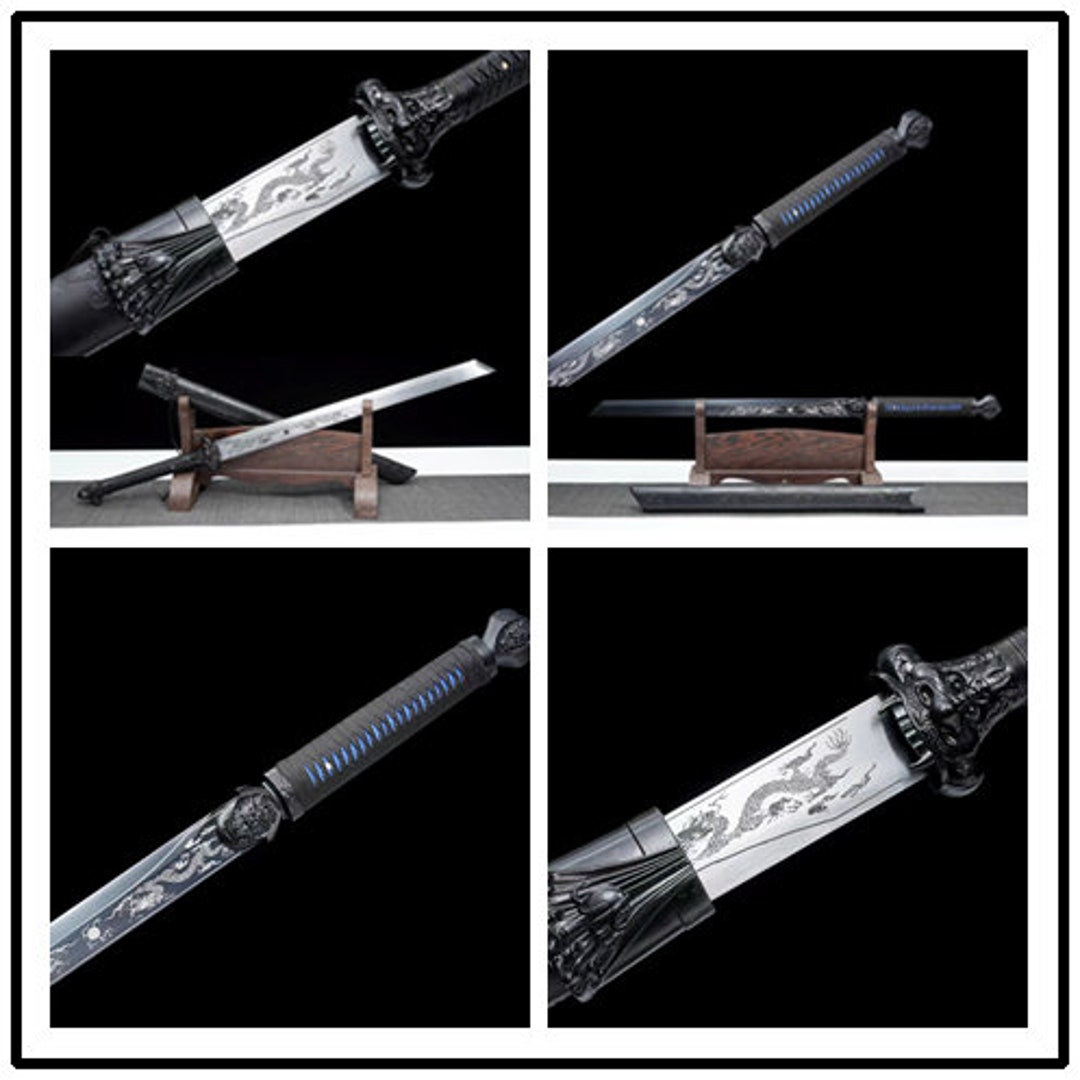 Samurai Sword Japanese Katana Small Katana Tang Sword Jingyiwei ...