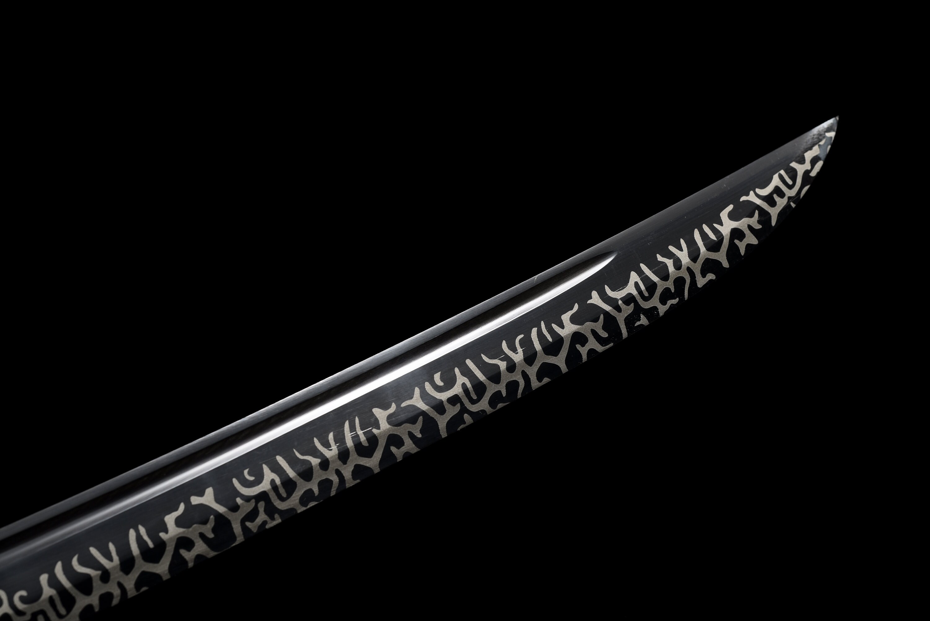 Embroidered Spring Sword,full Tang Samurai Sword Japanese Katana ...